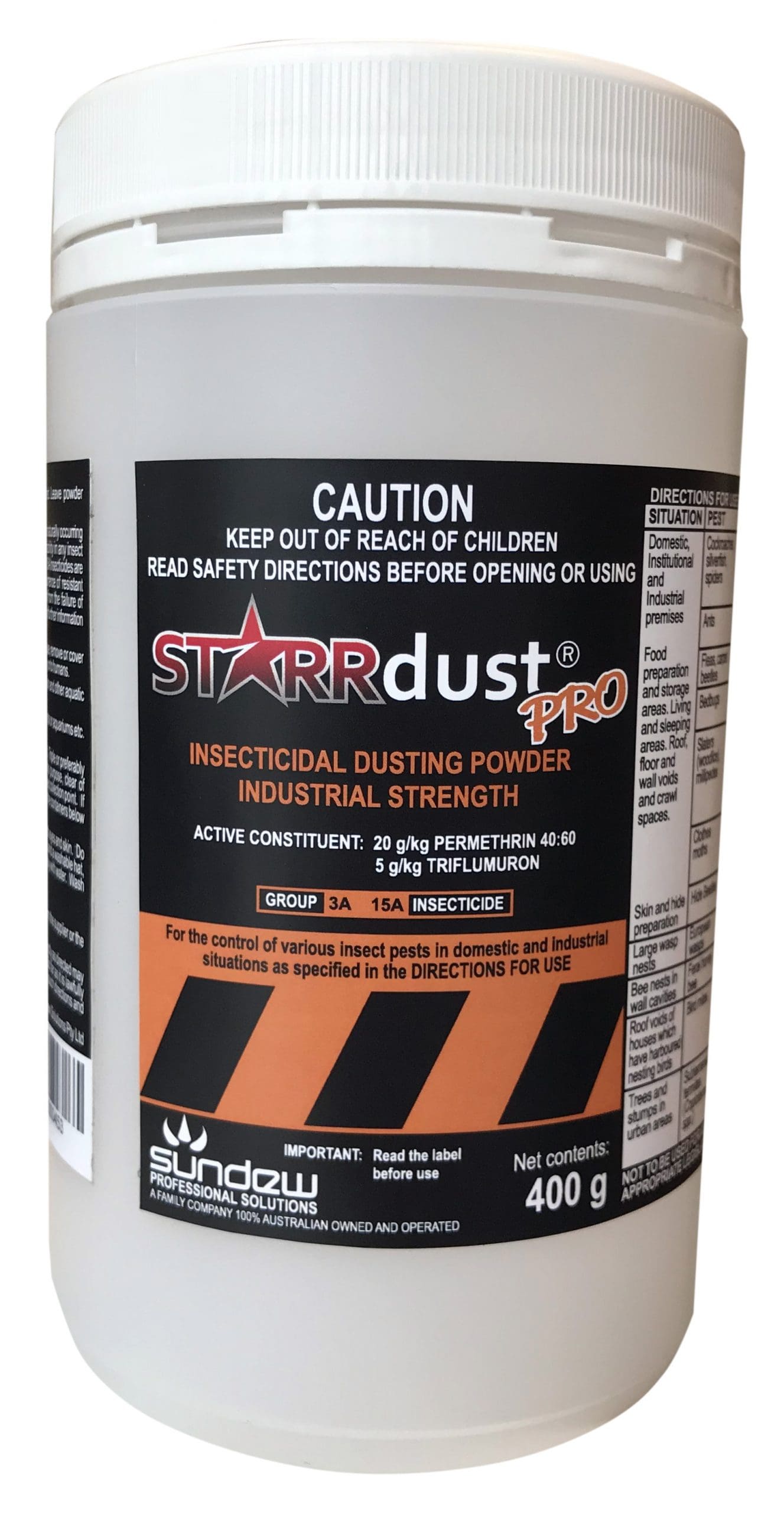 StarrdustPRO One Shot Pod 400g - Sundew Solutions
